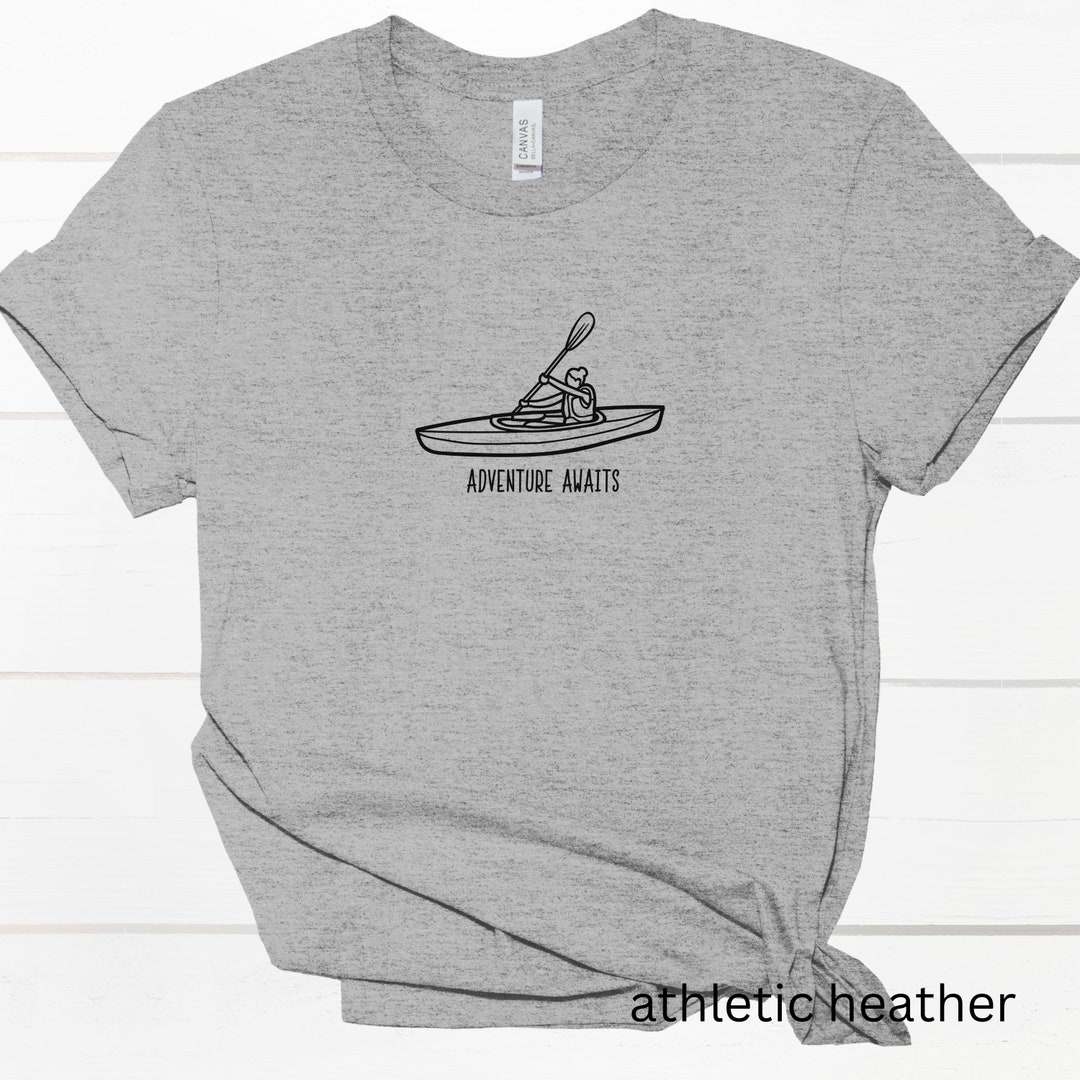 Outdoors Kayaking Tshirt Explorer Kayaker Shirt Adventurer Tee Boating ...