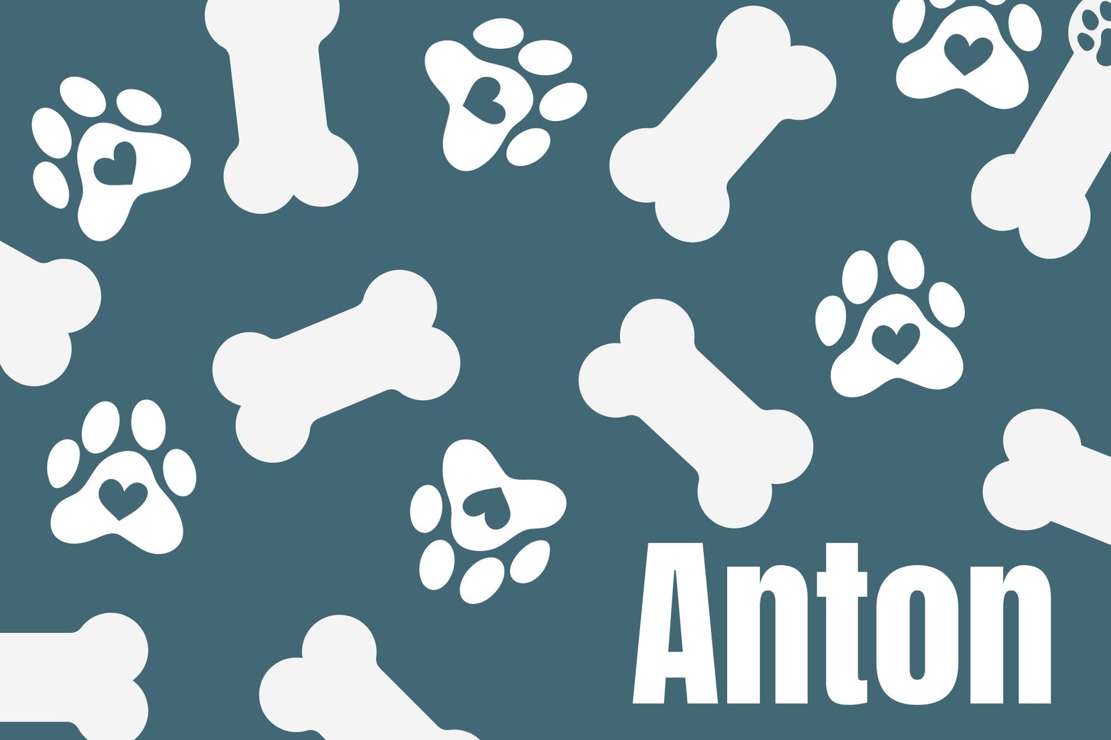 Personalized Dog Placemat Customized Pet Mat Custom Name Food Mat Dog Owner Gift Idea Cat Food ...