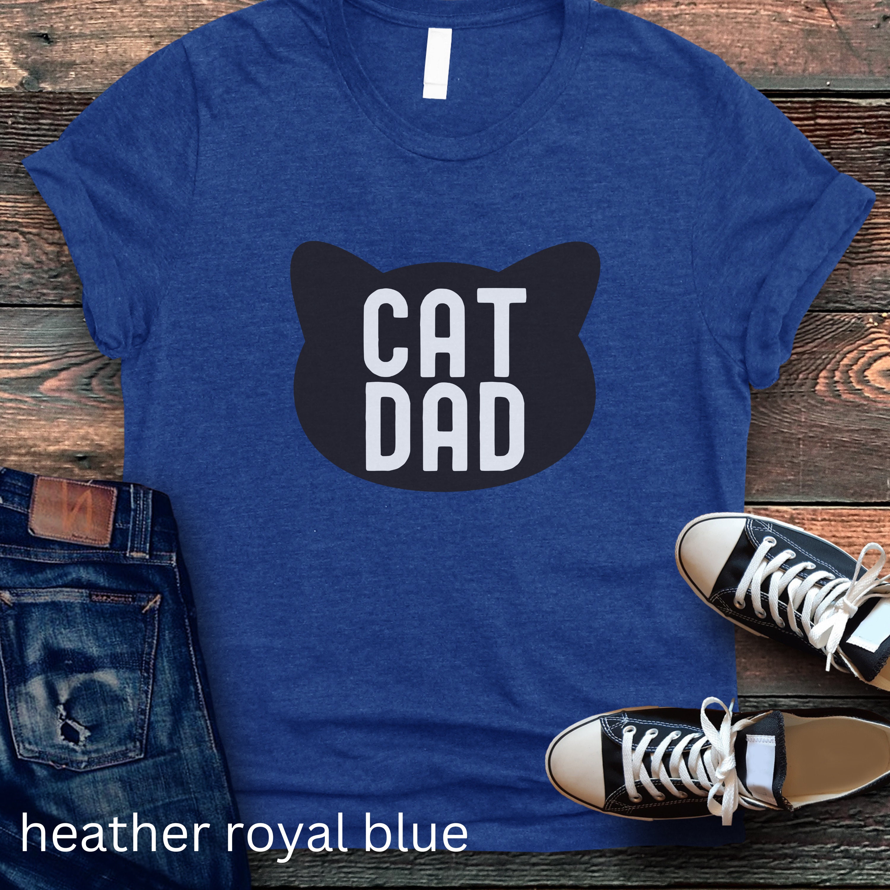 Cat Dad Shirt Fathers Day Gift Cat Dad Tee Cat Lovers Gift Pet Dad ...