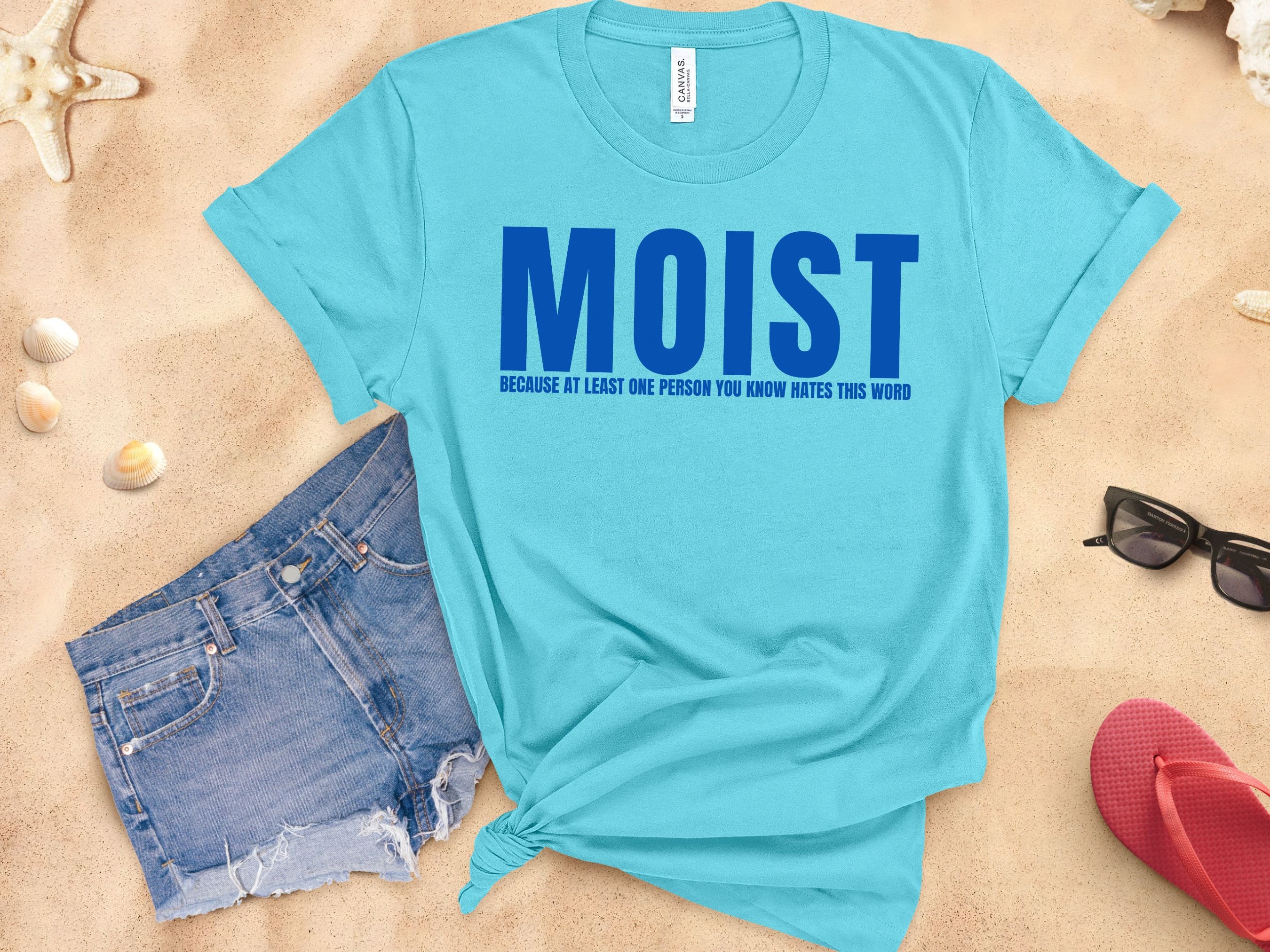 Sarcastic Moist Word Shirt Dry Witty Humor Tee Cringy Word Tshirt ...