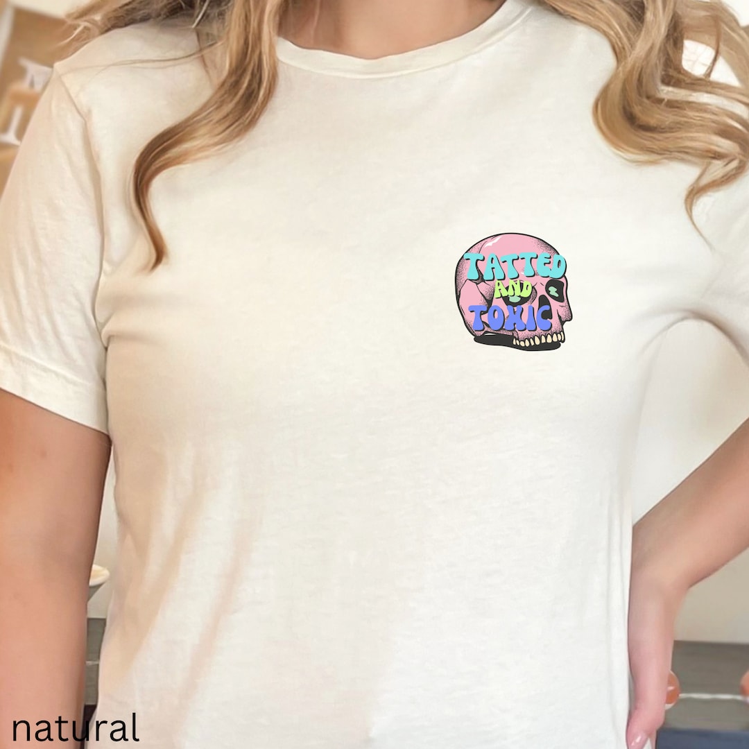 Tattoo Lover Tshirt Minimalist Tatted Tee Inked Shirt Funny Womens Gift ...