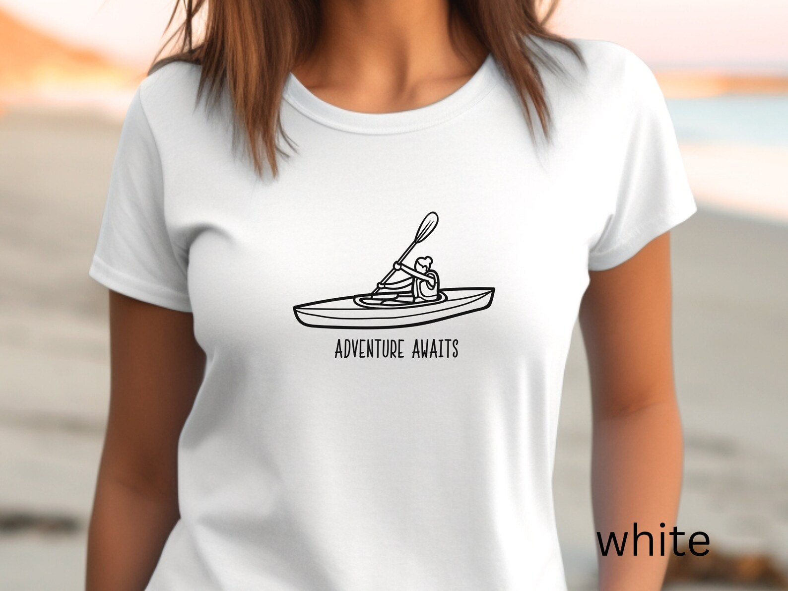 Outdoors Kayaking Tshirt Explorer Kayaker Shirt Adventurer Tee Boating ...