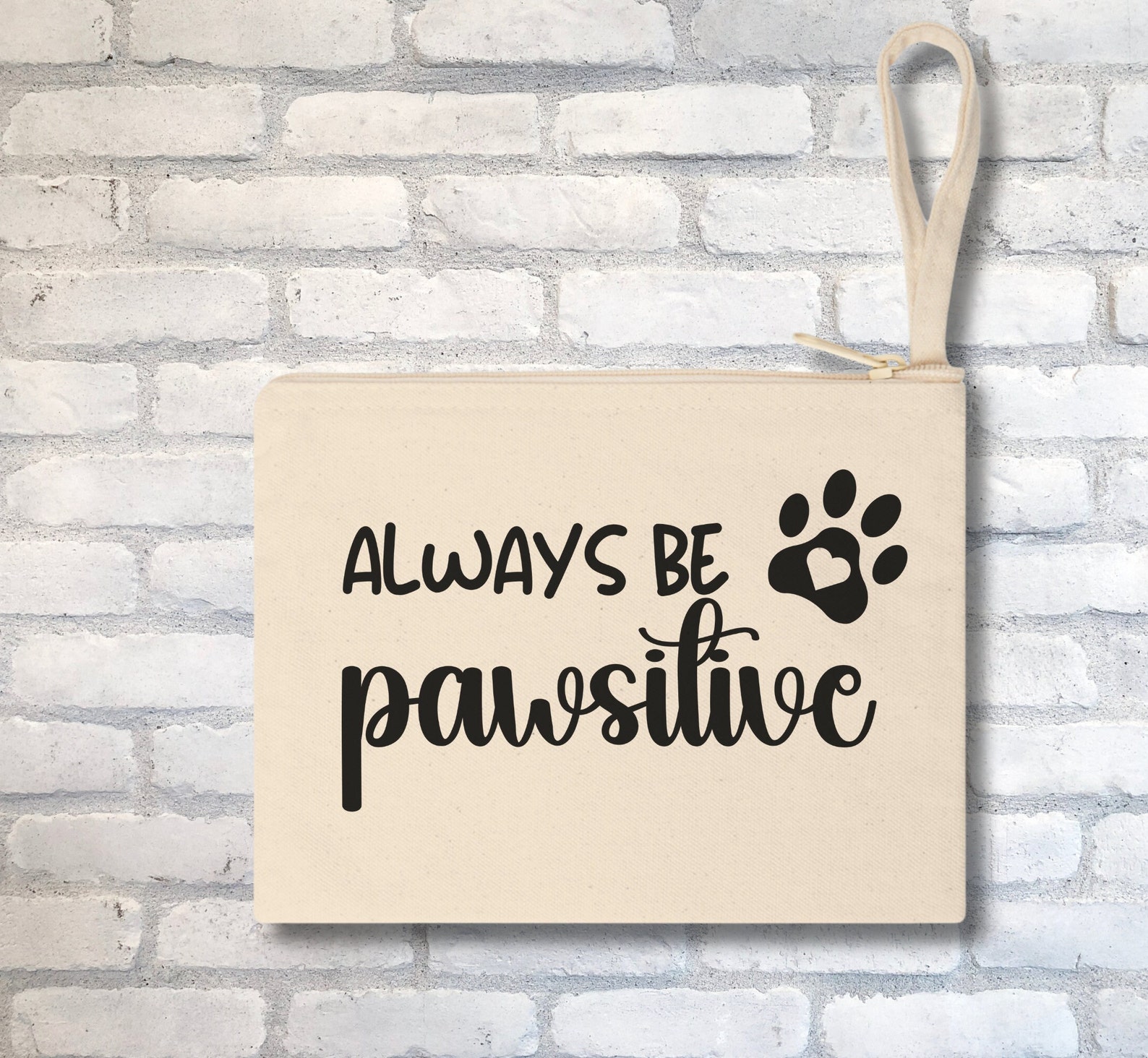 Custom Accessory Pouch Dog Mom Wristlet Dog Accessory Bag Dog Owner ...