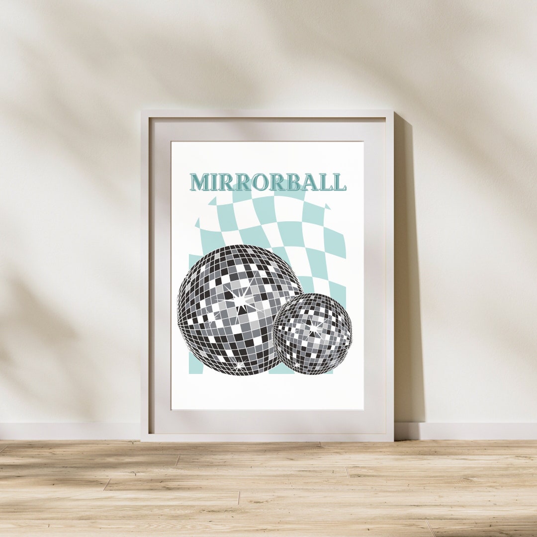 Taylor Swift Inspired Wall Art Print | Folklore | Mirrorball | Digital ...