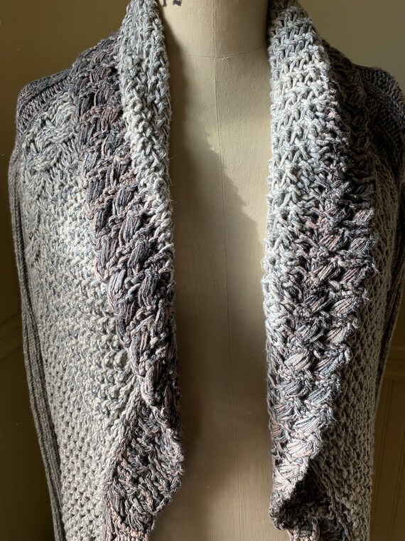 Gray knit sweater - Gem