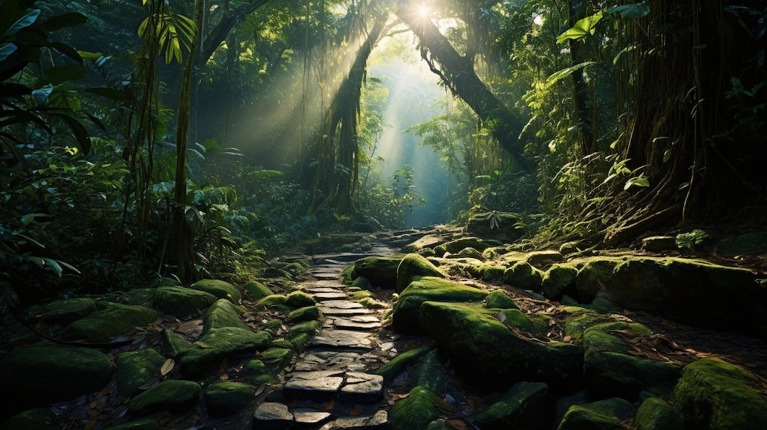 Jungle Journeys: Ayahuasca's Path to Ancestral Realms - Etsy