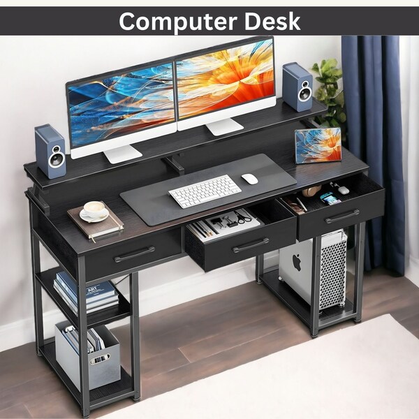 T Shaped Desk - Etsy