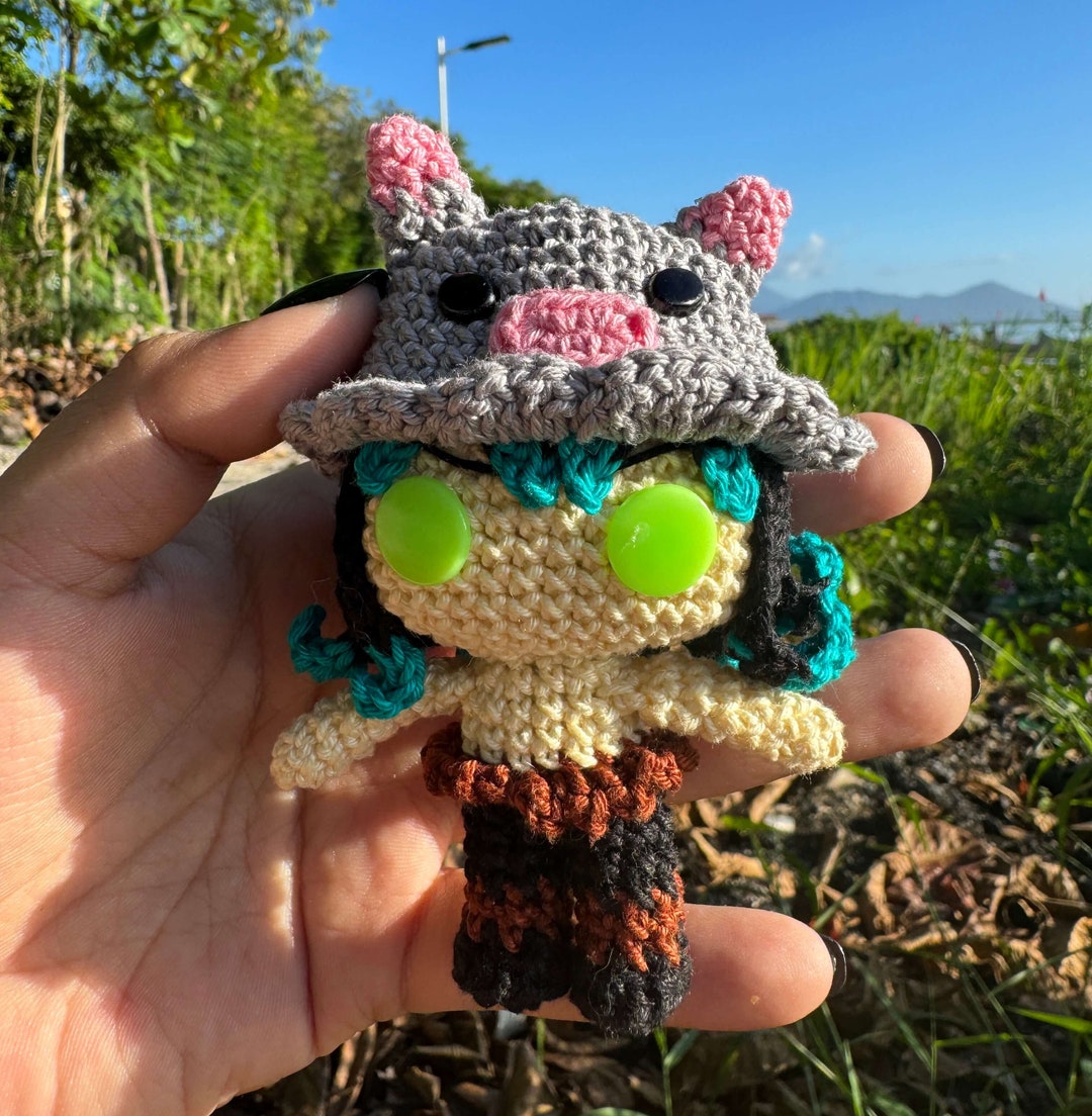 Inosuke Easy-to-follow Crochet Pattern Demon Slayer Anime - Etsy