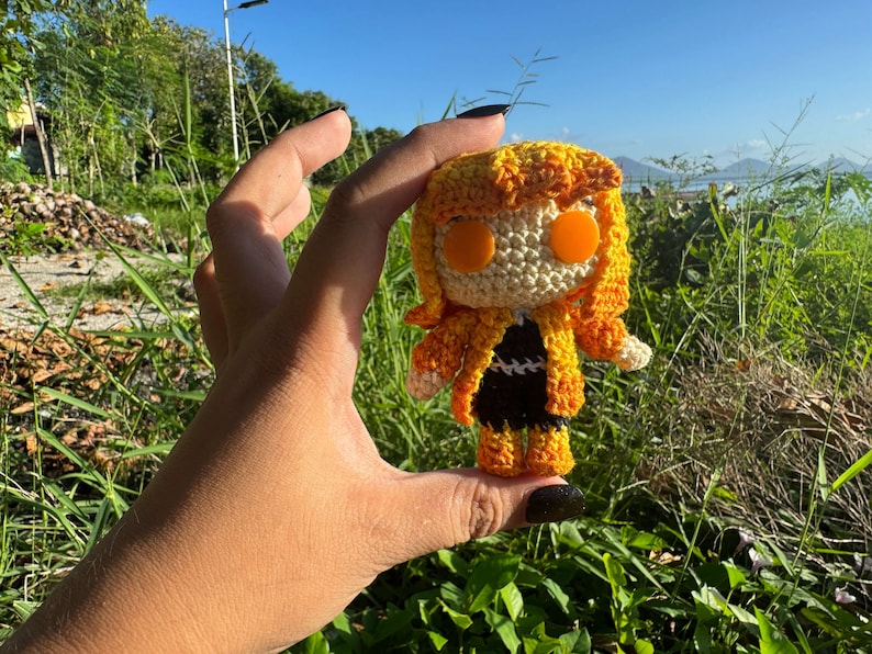Zenitsu Demon Slayer Crochet Pattern, Anime Doll (PDF Pattern) - Etsy