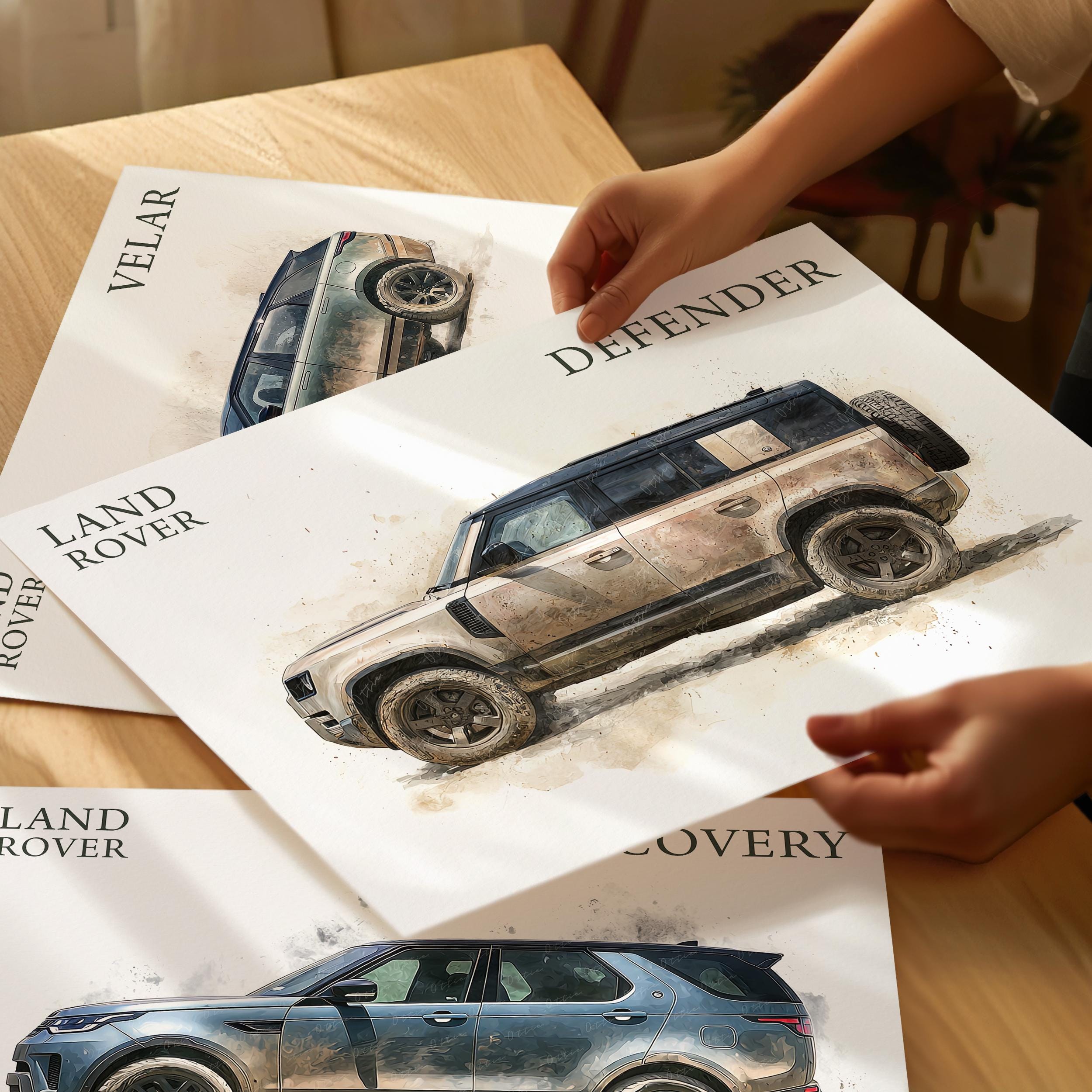 Land Rover Defender, Landrover, Defender Illustration, Land Rover Style ...