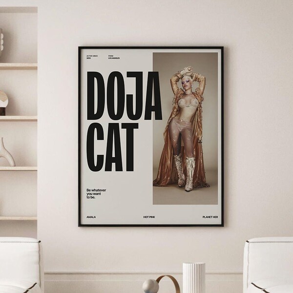 Doja Cat Poster - Etsy
