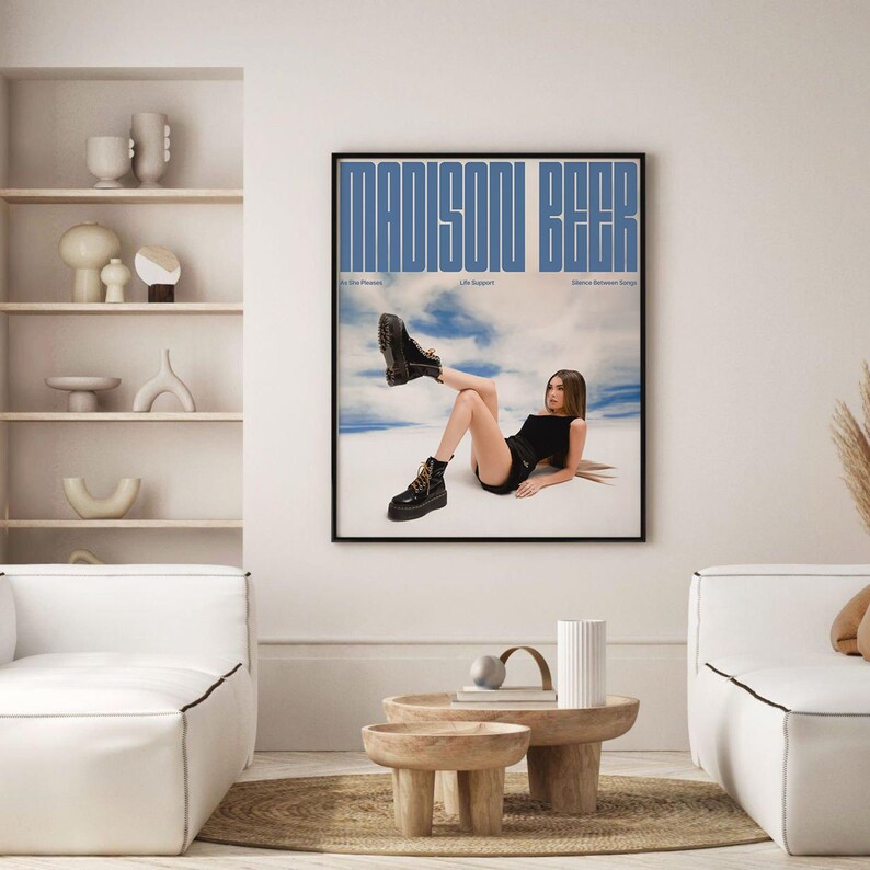 Madison Beer Poster Set of 2 Madison Beer Poster Wall Art Madison Beer ...
