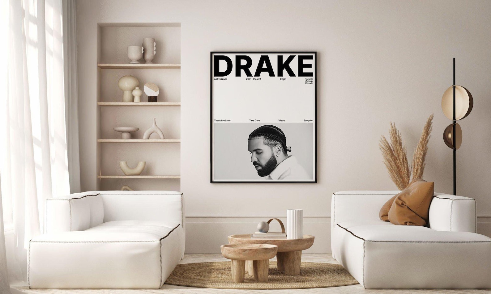 Drake Wall Art Poster Drake Cover Art Hypebeast Drake Rapper Poster ...