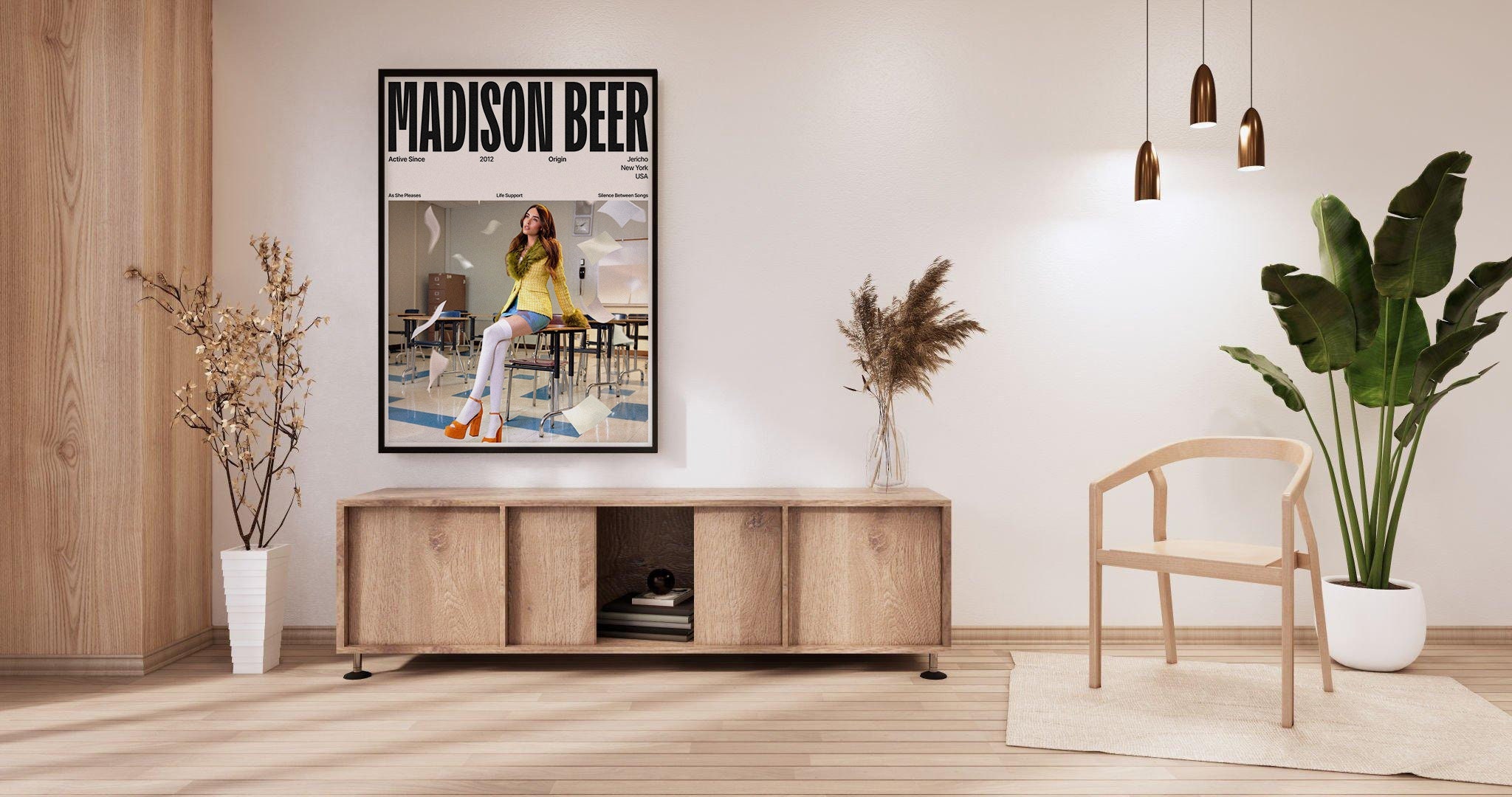 Madison Beer Poster Set of 4 Madison Beer Poster Wall Art - Etsy
