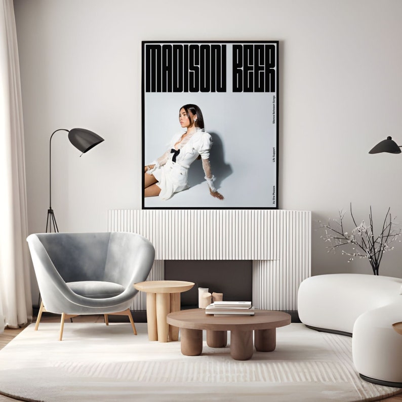 Madison Beer Poster Set of 2 Madison Beer Poster Wall Art Madison Beer ...