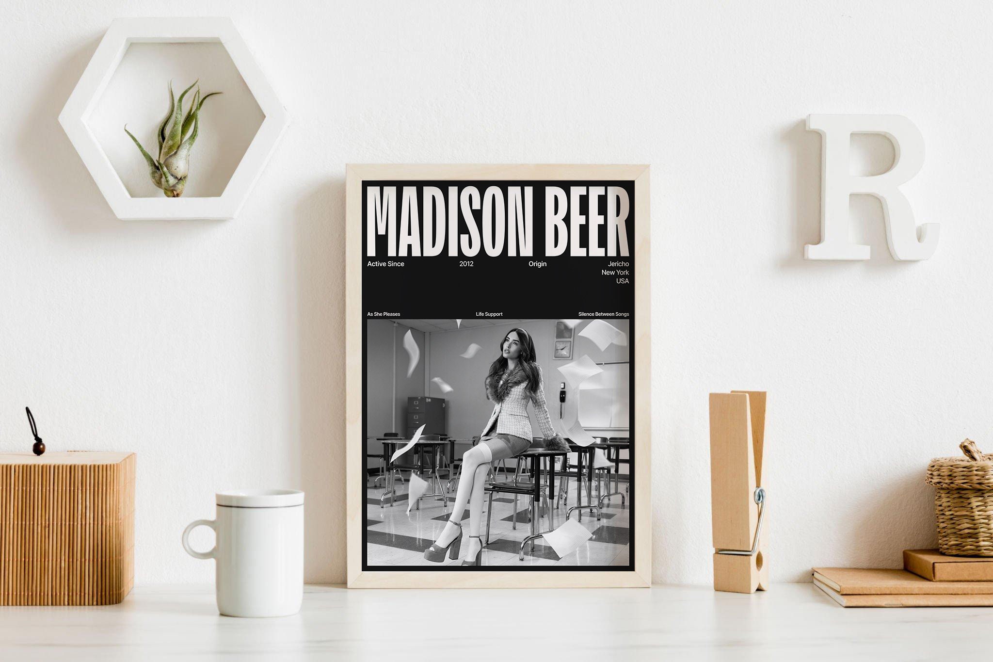 Madison Beer Poster Set of 4 Madison Beer Poster Wall Art - Etsy