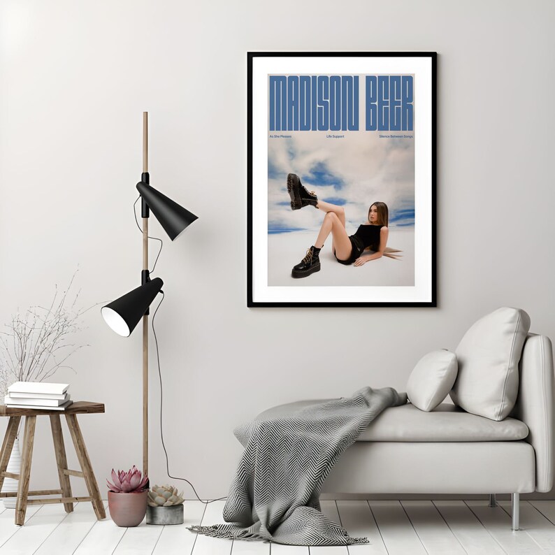 Madison Beer Poster Set of 2 Madison Beer Poster Wall Art Madison Beer ...
