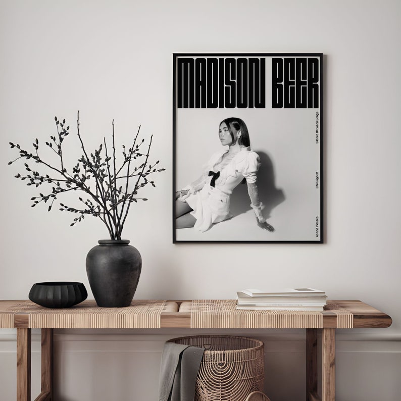 Madison Beer Poster Set of 2 Madison Beer Poster Wall Art Madison Beer ...