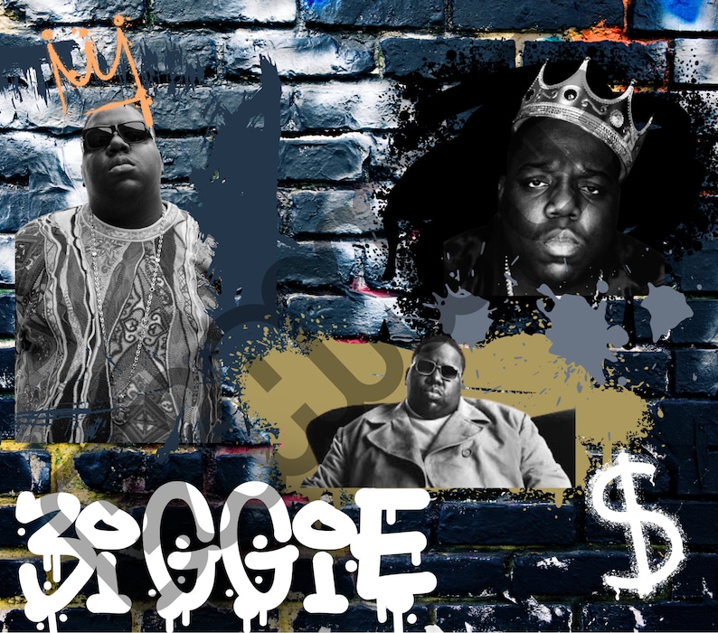 Digital Download Notorious BIG 90s Rap Tumbler Wrap 20oz - Etsy
