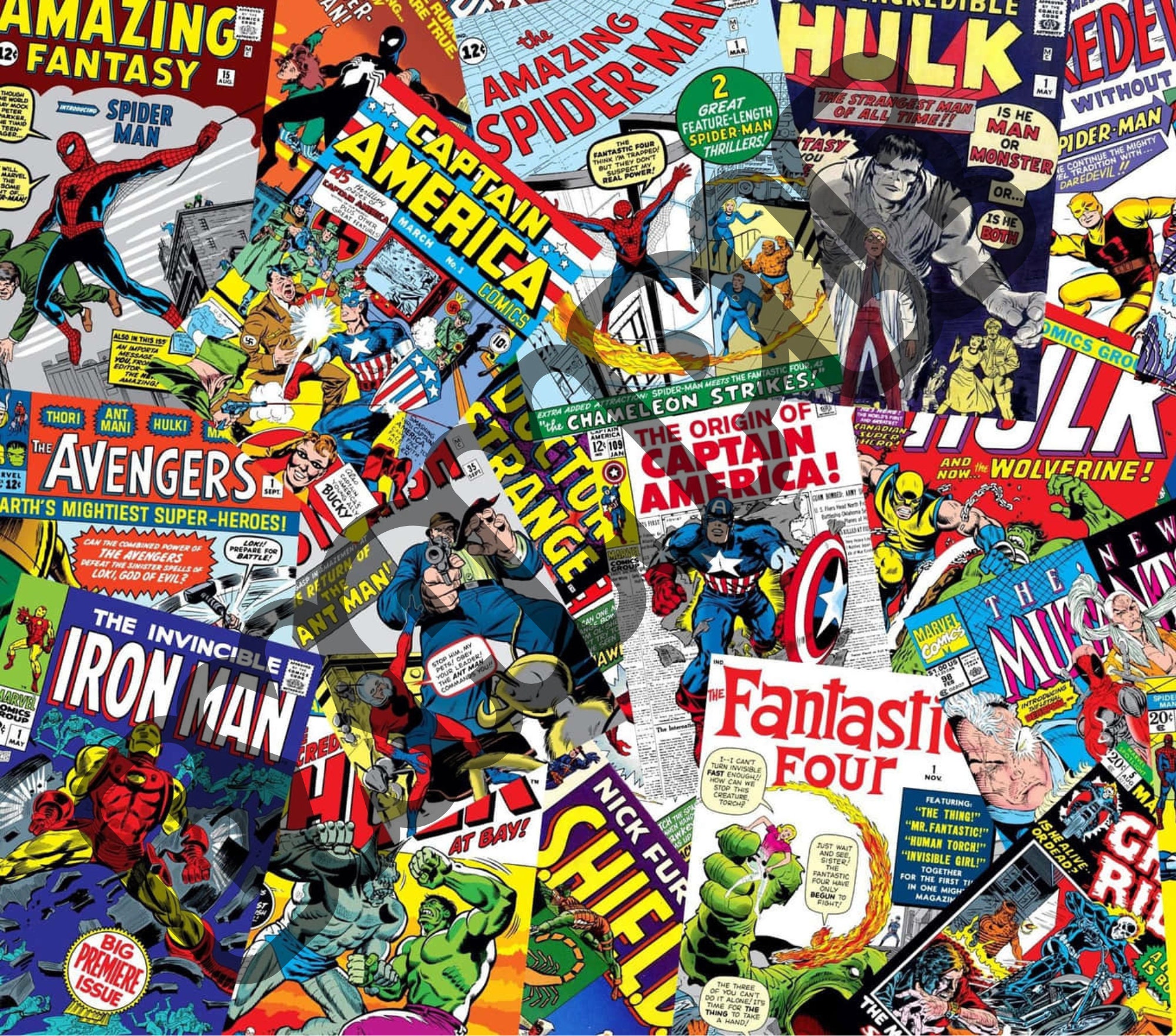 Digital Download Marvel Avenger Comic Book Tumbler Wrap 20oz - Etsy