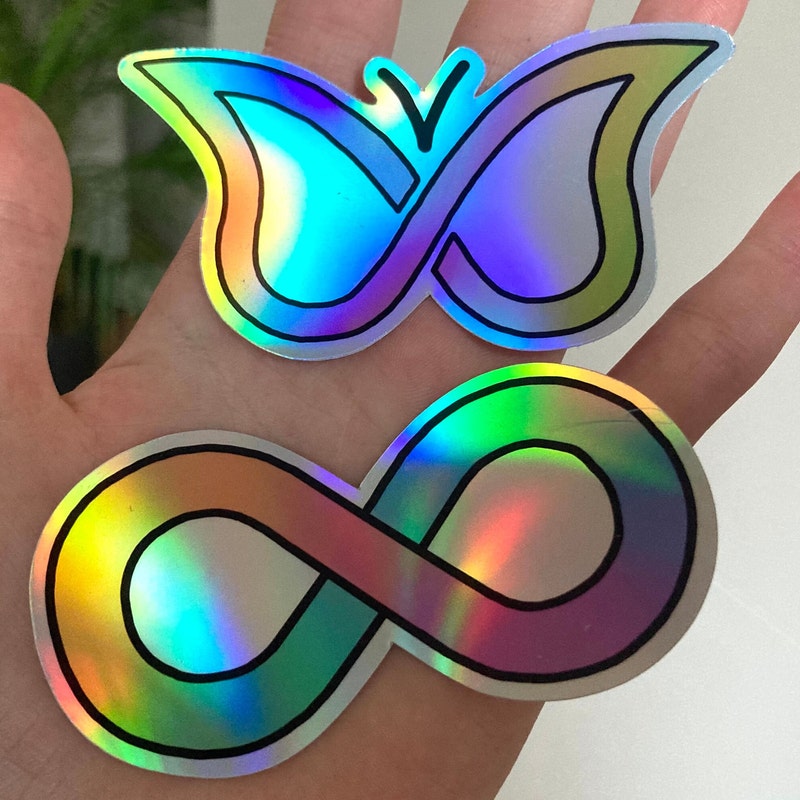 Adhd Butterfly Stickers - Etsy