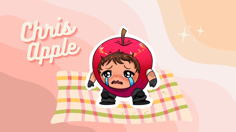 Resident Evil Characters as Food 2 Stickers ready to Ship - Etsy