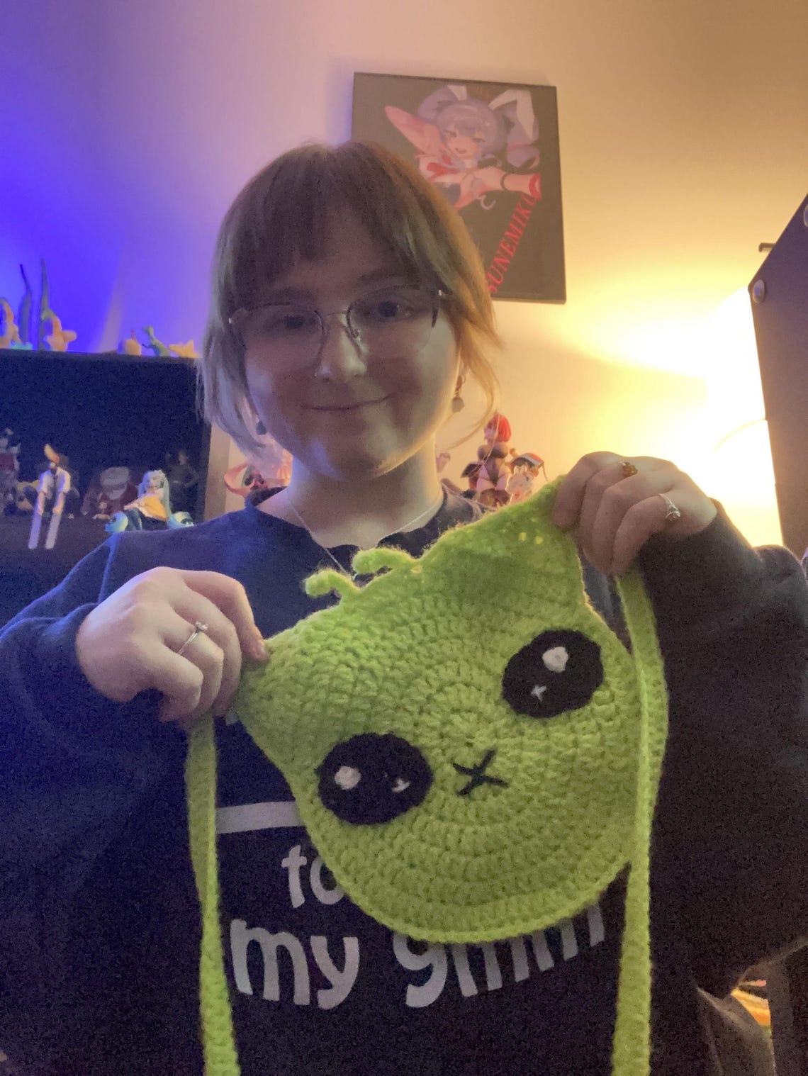 Gnarpy Alien Cat Bag Crochet Pattern PDF Digital Download - Etsy