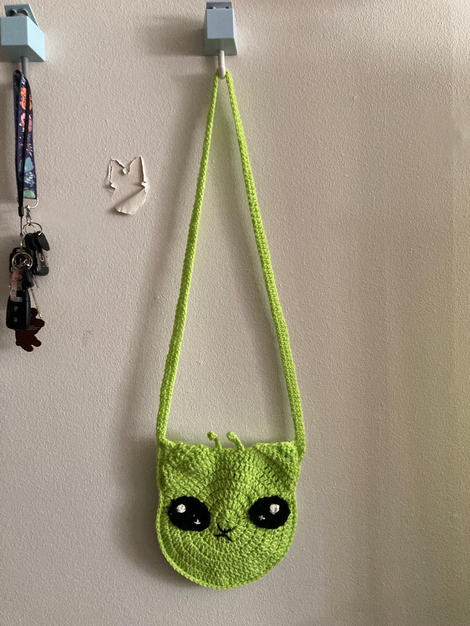 Gnarpy Alien Cat Bag Crochet Pattern PDF Digital Download - Etsy