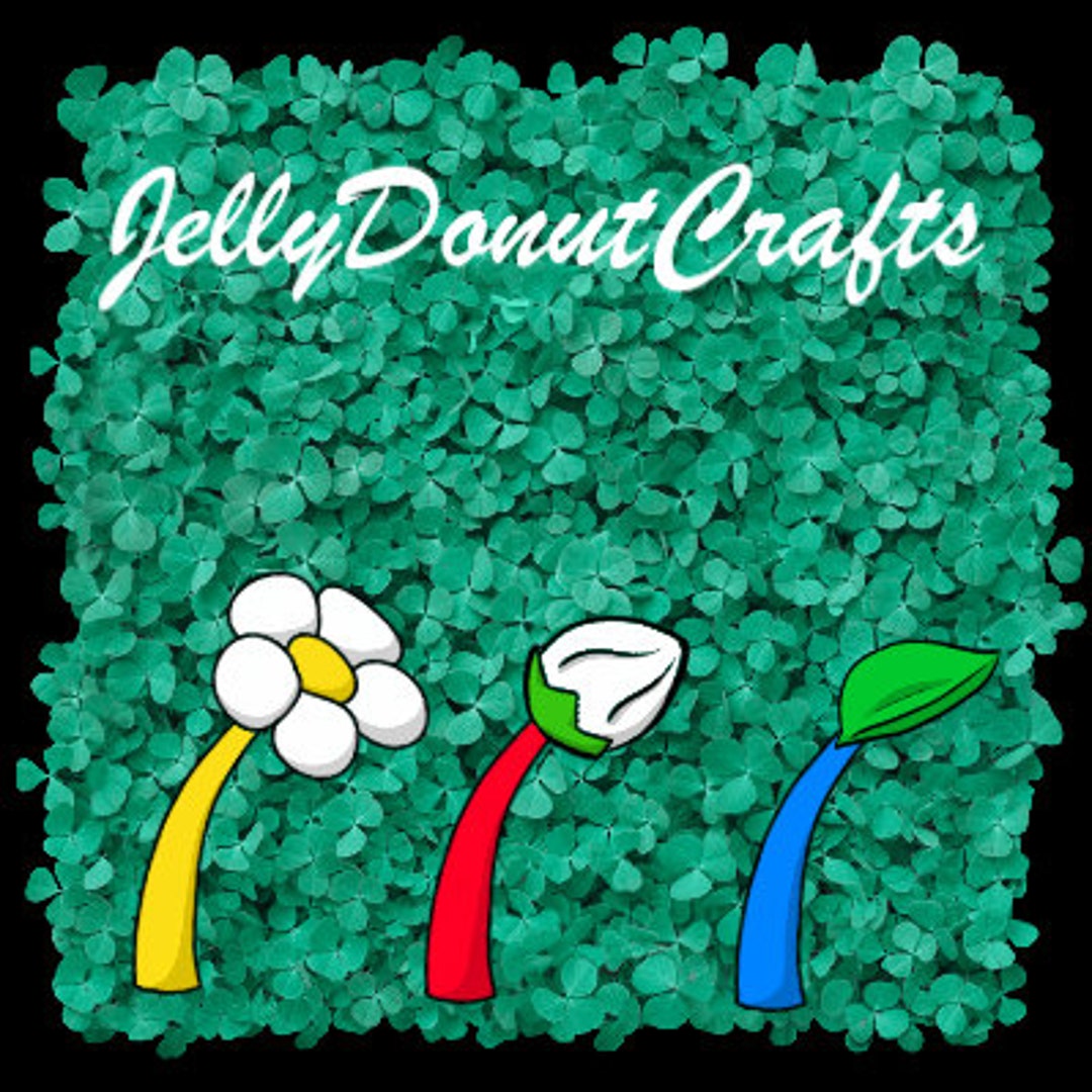 Pikmin Flower Stem 2" Vinyl Stickers! *ready to Ship* - Etsy