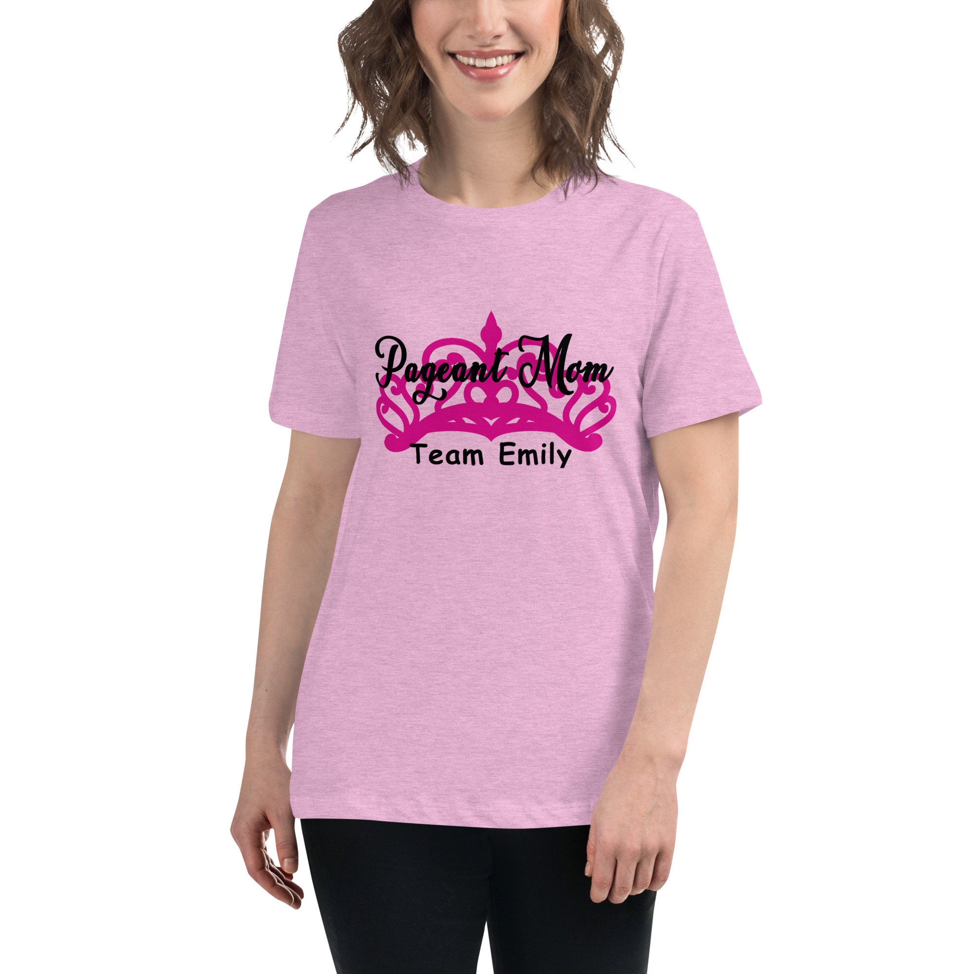 Customizable Pageant Mom T-shirt, Pageant Crew Shirt, Shirt for Pageant ...