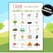 Farm Scavenger Hunt, Kids Activities, Kids Printable Activities, Farm ...