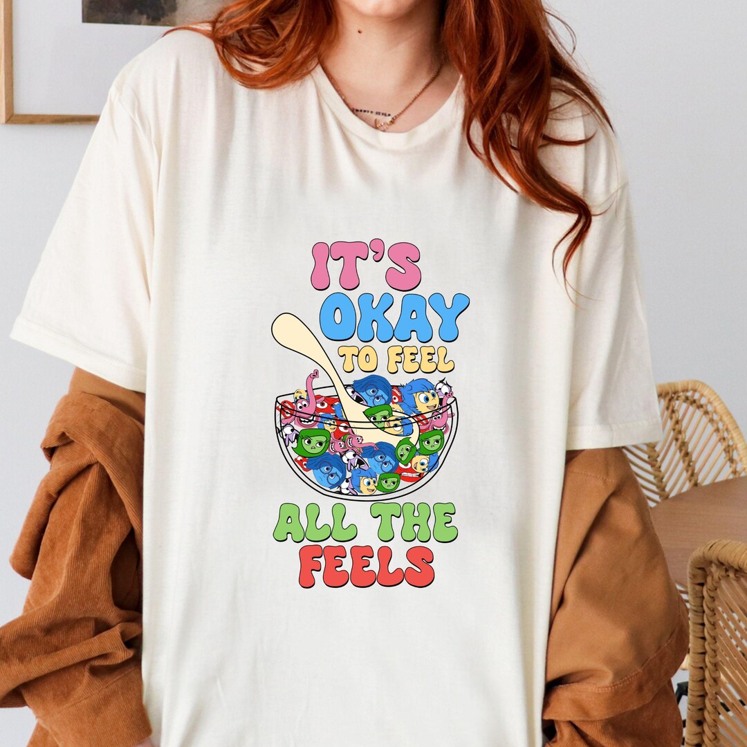 Disney Inside Out Bowl Shirt, Bowl It's Okay to Feel All the Feels ...