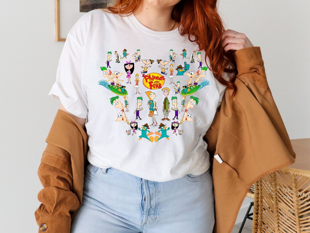 Phineas and Ferb Shirt, Perry the Platypus Shirt, Disney Phineas and ...