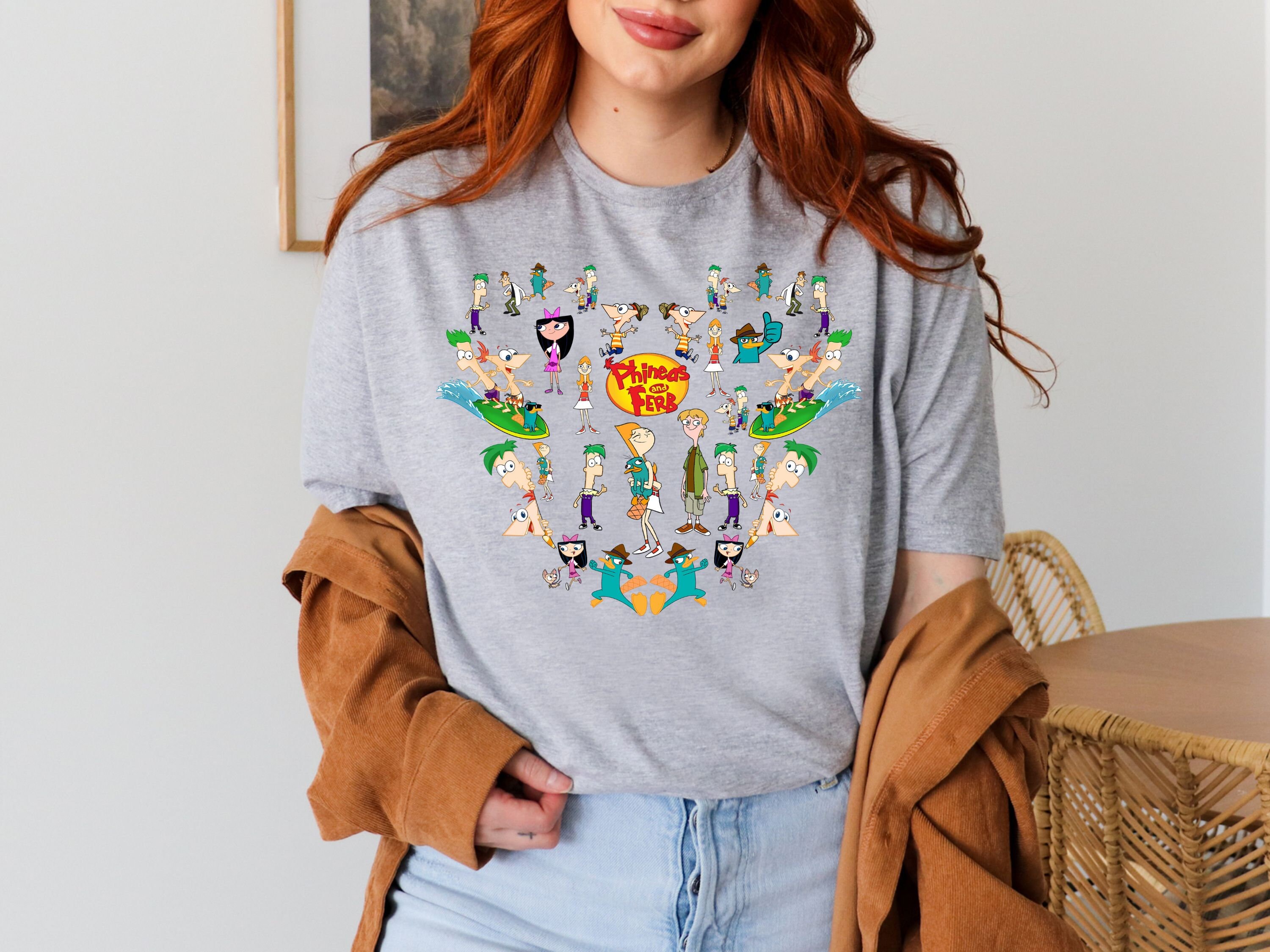 Phineas and Ferb Shirt, Perry the Platypus Shirt, Disney Phineas and ...