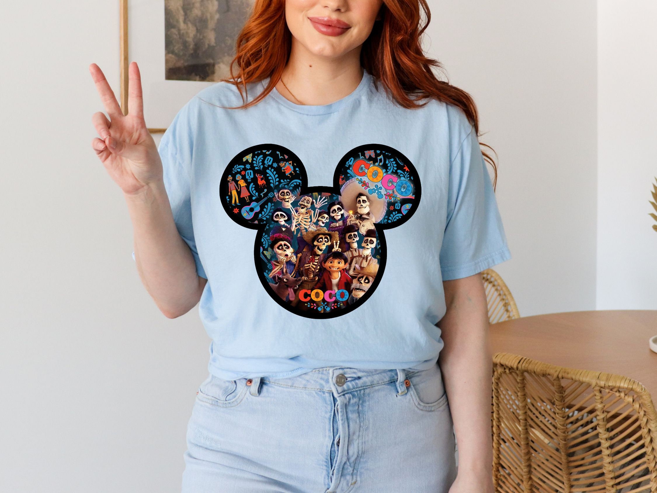 Coco Disney Shirt, Disney Coco Characters Shirt, Coco Pixar Animation ...