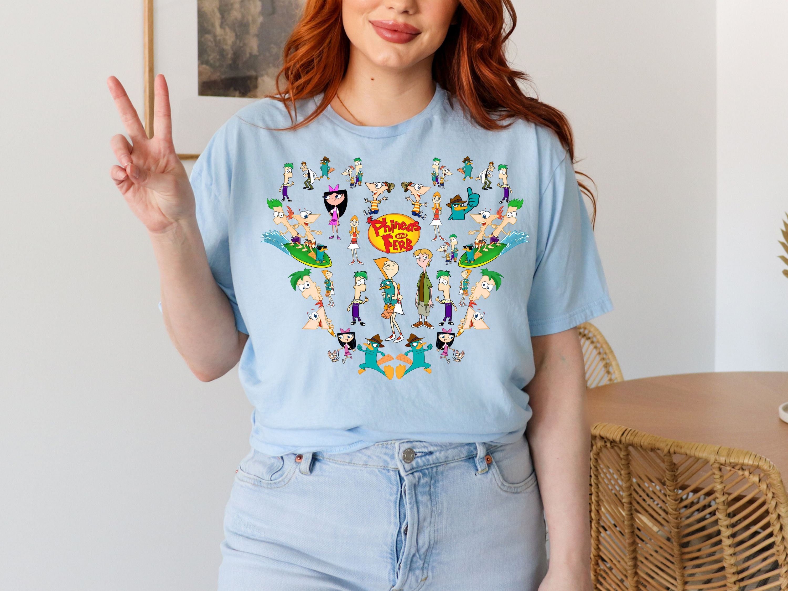 Phineas and Ferb Shirt, Perry the Platypus Shirt, Disney Phineas and ...