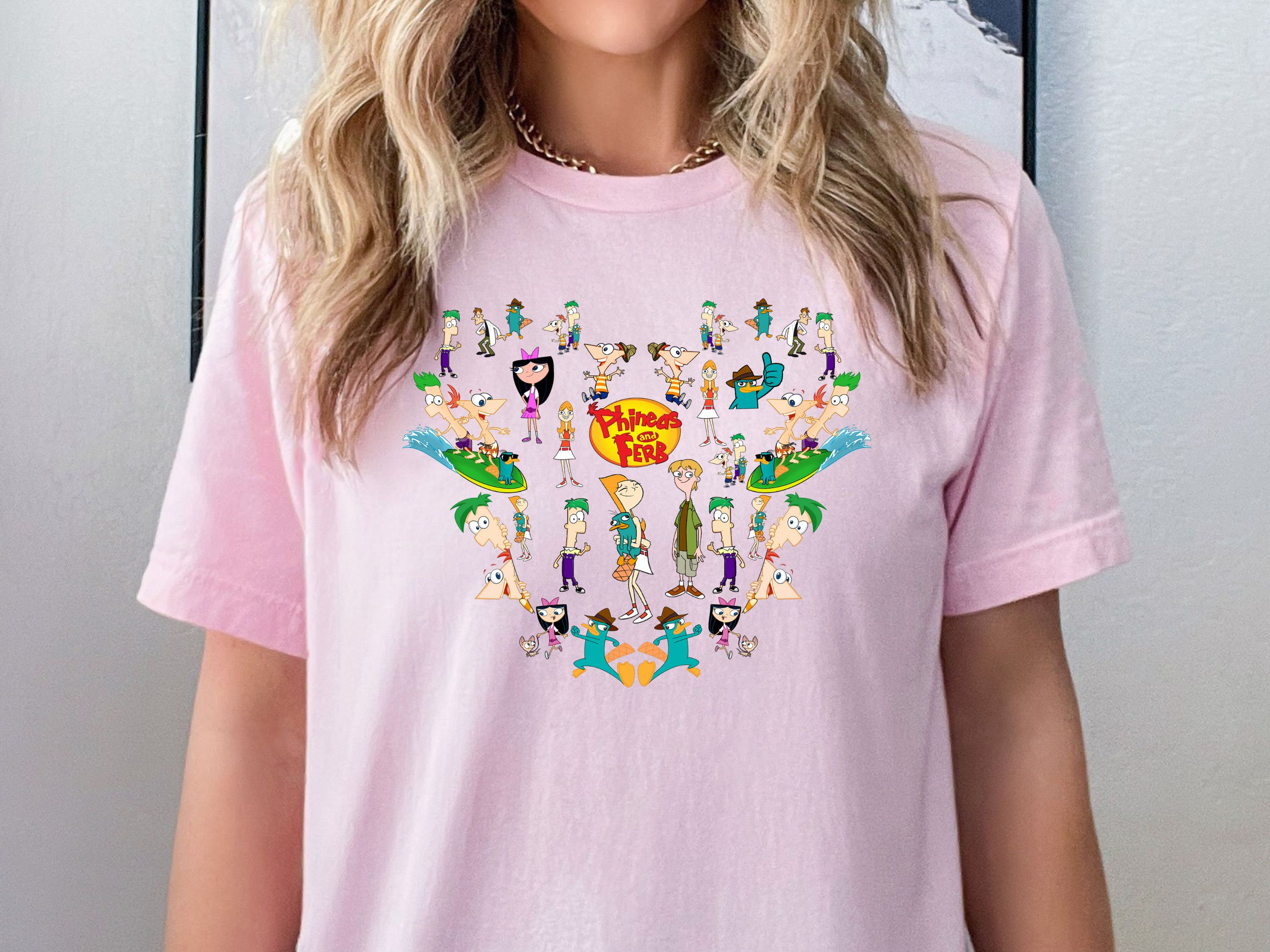 Phineas and Ferb Shirt, Perry the Platypus Shirt, Disney Phineas and ...