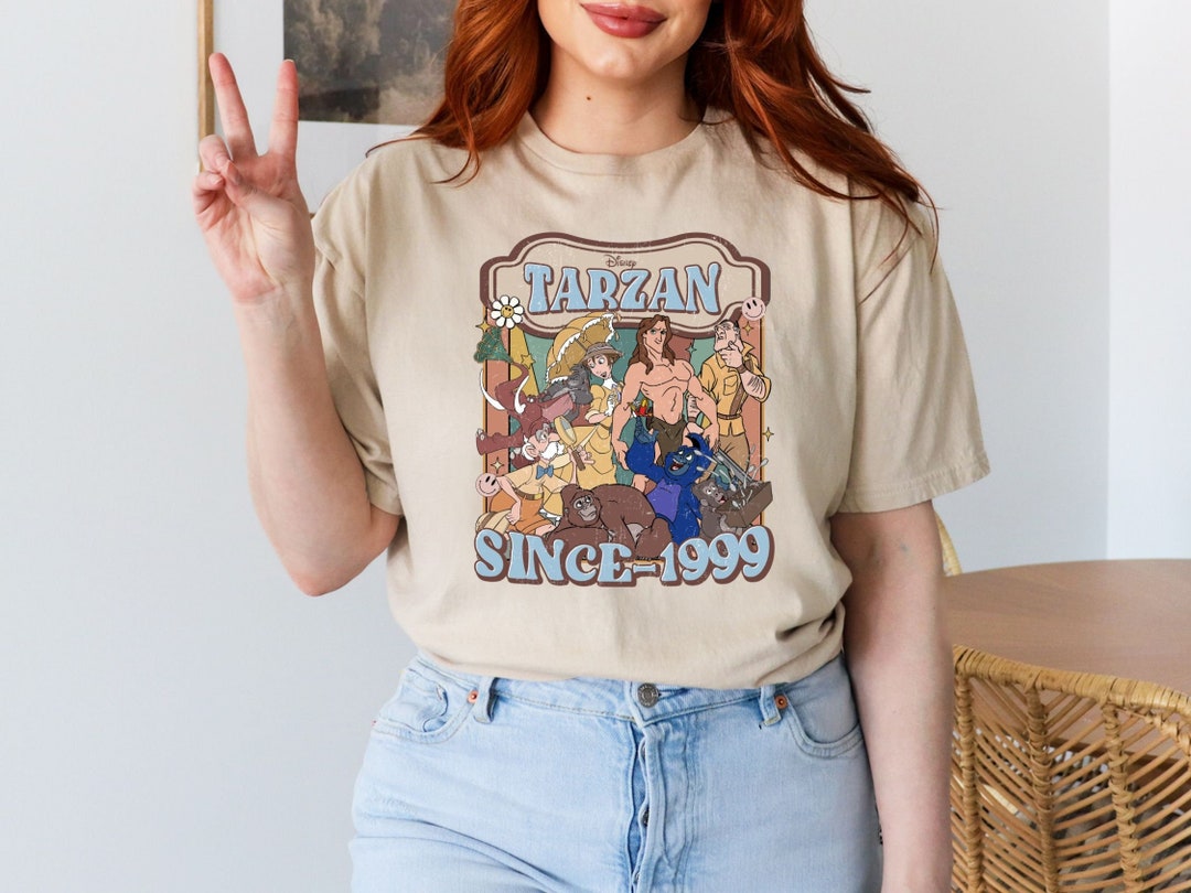 Tarzan Shirt, Disney Tarzan Since 1999 Shirt, Disney Tarzan Movie Shirt ...