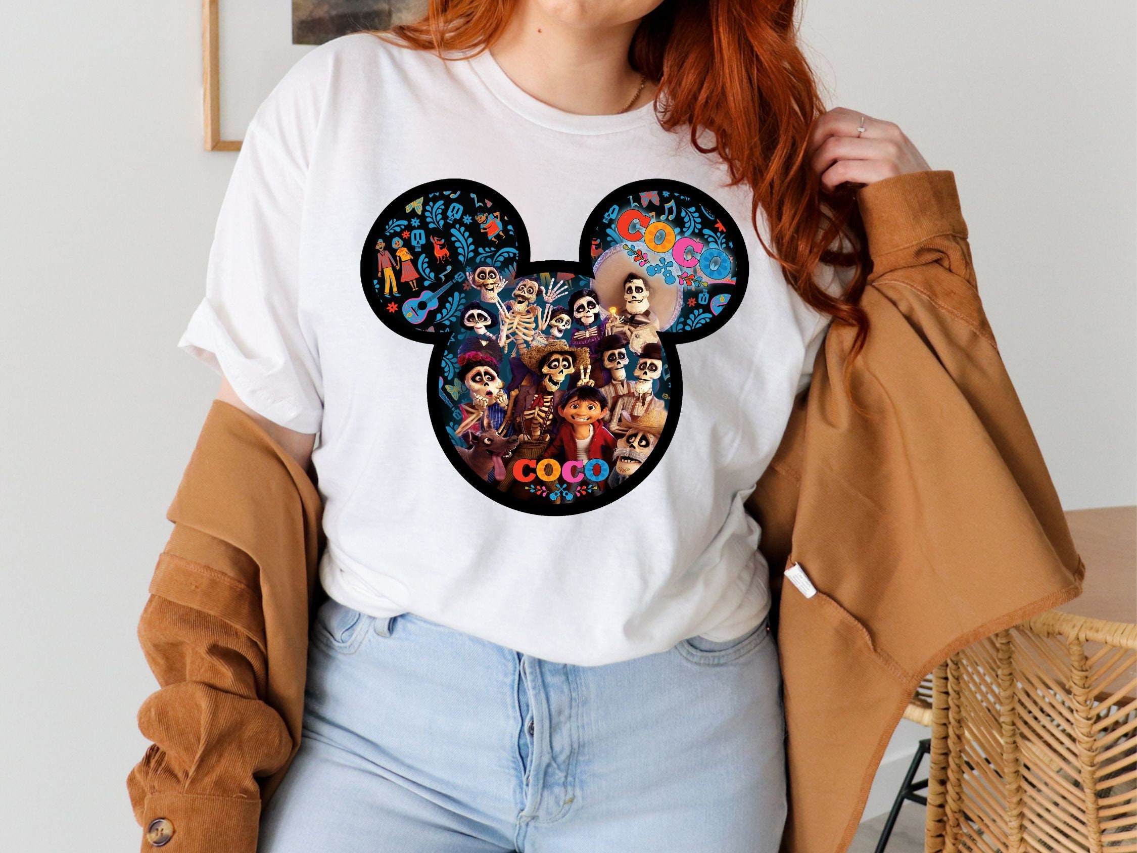 Coco Disney Shirt, Disney Coco Characters Shirt, Coco Pixar Animation ...