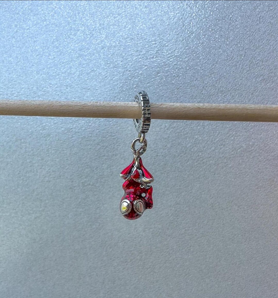 PANDORA Marvel Hanging Spider-man Dangle Charm - Etsy