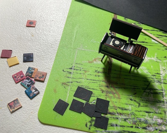 160 12th 1:12 Scale 1970s & 1980s Miniature Printable Dollhouse ...