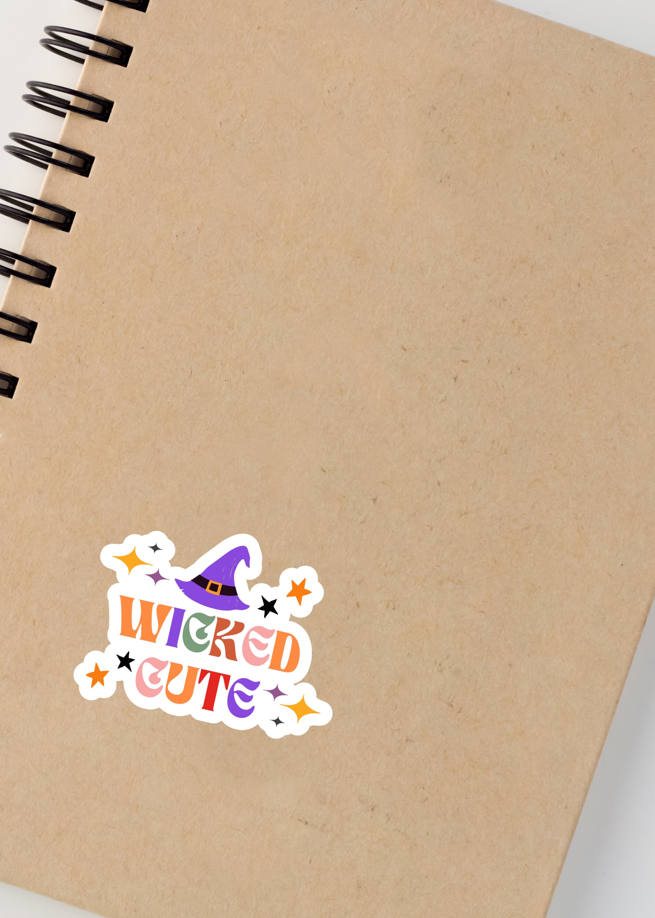 Wicked Cute Vinyl Sticker, Cute Ghost Sticker, Kindle Book Sticker ...