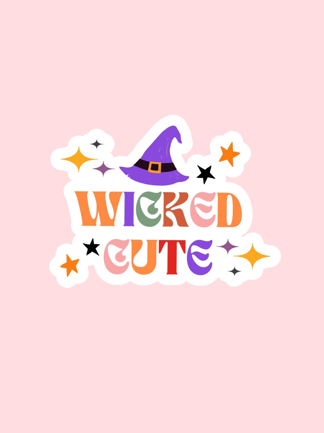 Wicked Cute Vinyl Sticker, Cute Ghost Sticker, Kindle Book Sticker ...