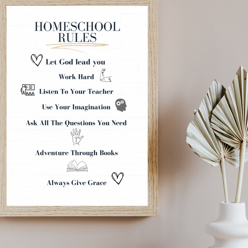 Homeschool Print - Etsy