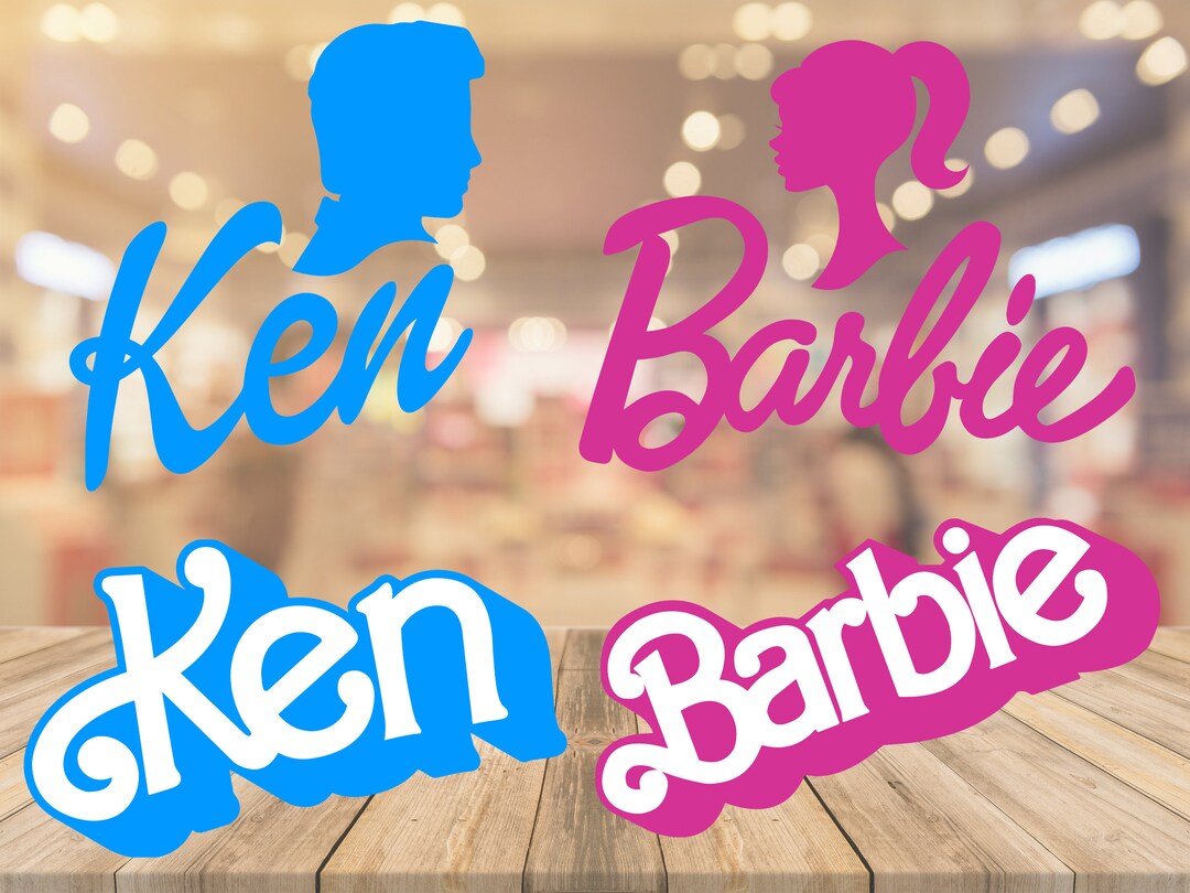 Barbie and Ken Svg Png Eps - Etsy UK
