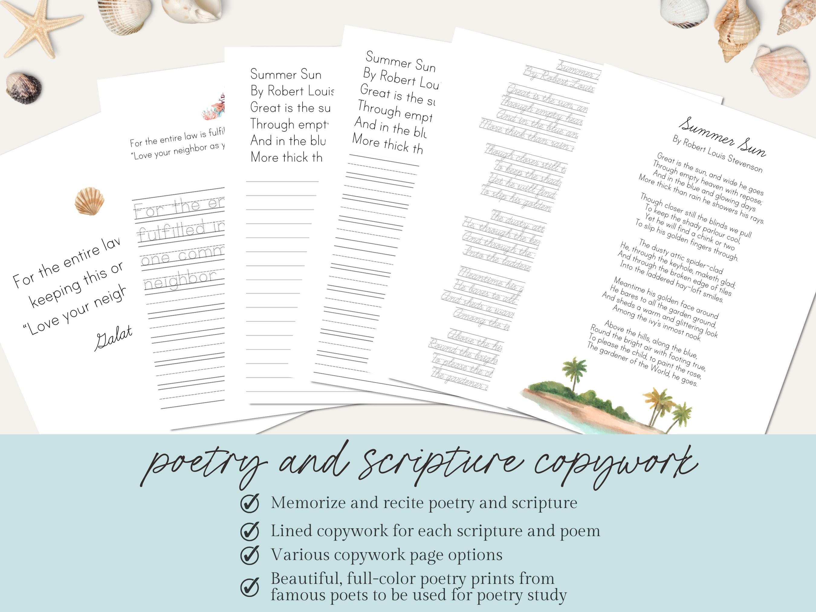 June Morning Menu Pages | June Morning Time | Summer Morning Menu ...