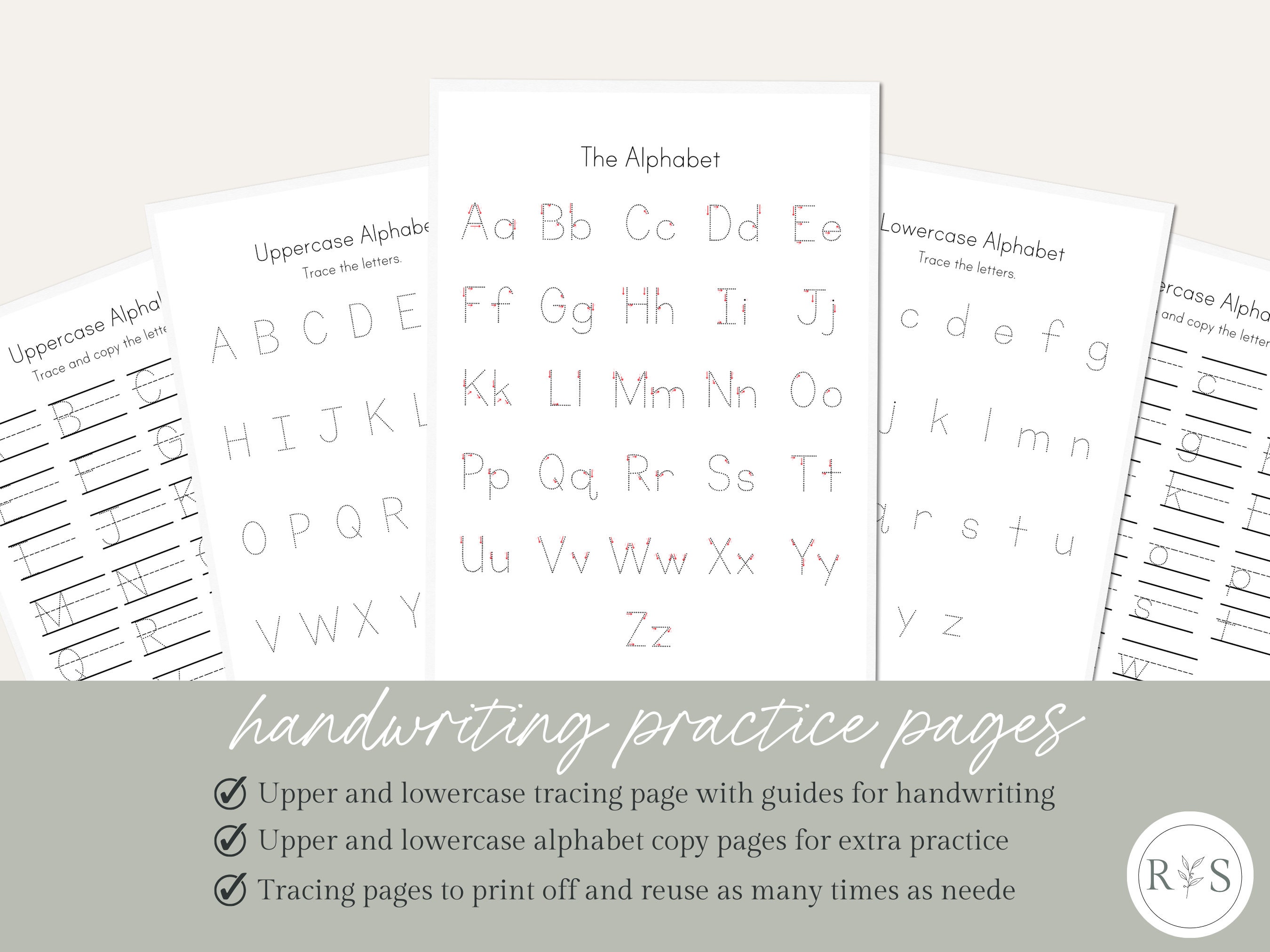 Biblical Scripture Copywork: Handwriting Practice (digital Download) - Etsy