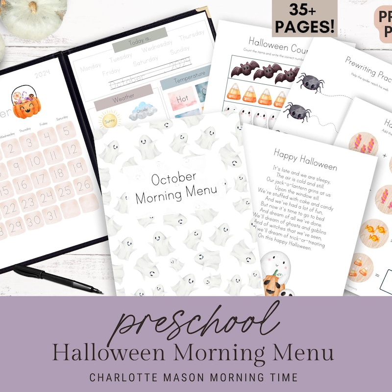 Halloween Menu - Etsy