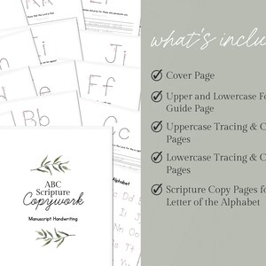 Scripture Copywork | Bible Memory Work | Scripture Memorization ...