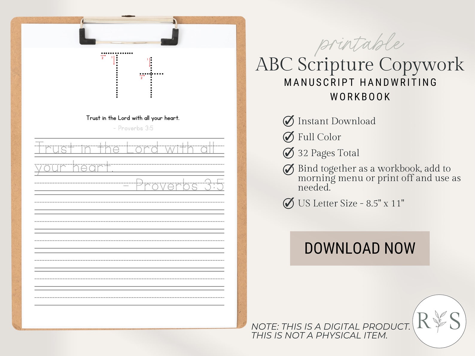 Scripture Copywork | Bible Memory Work | Scripture Memorization ...